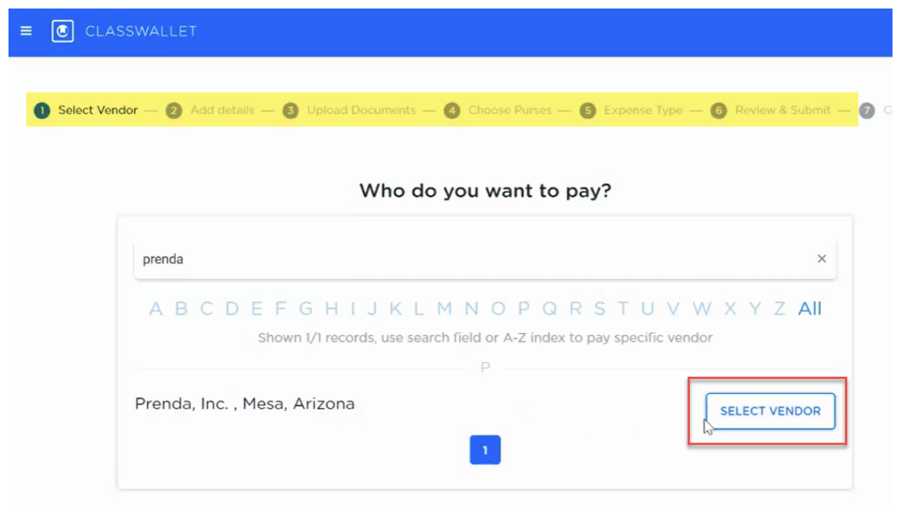 AZ ESA Invoice Payment Instructions