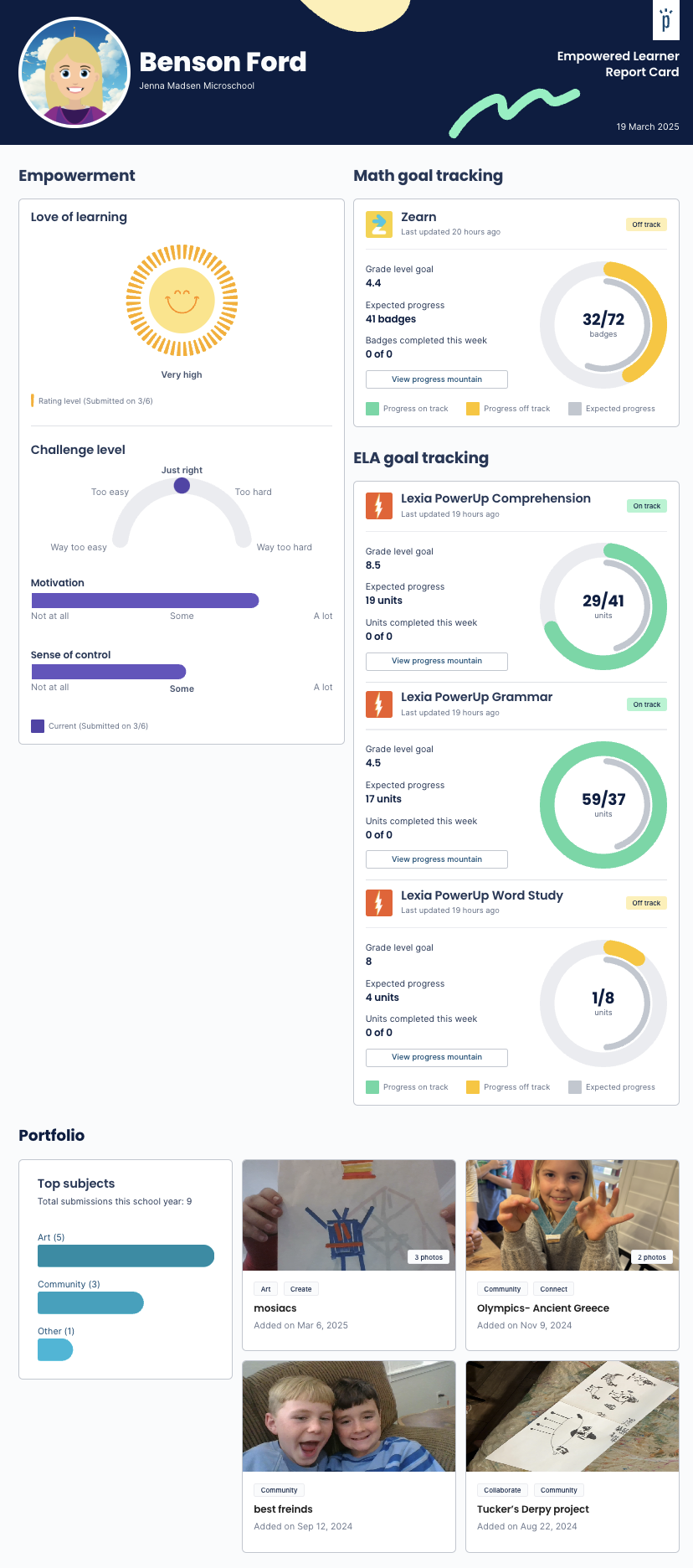 How to Track Your Student's Progress in Prenda World